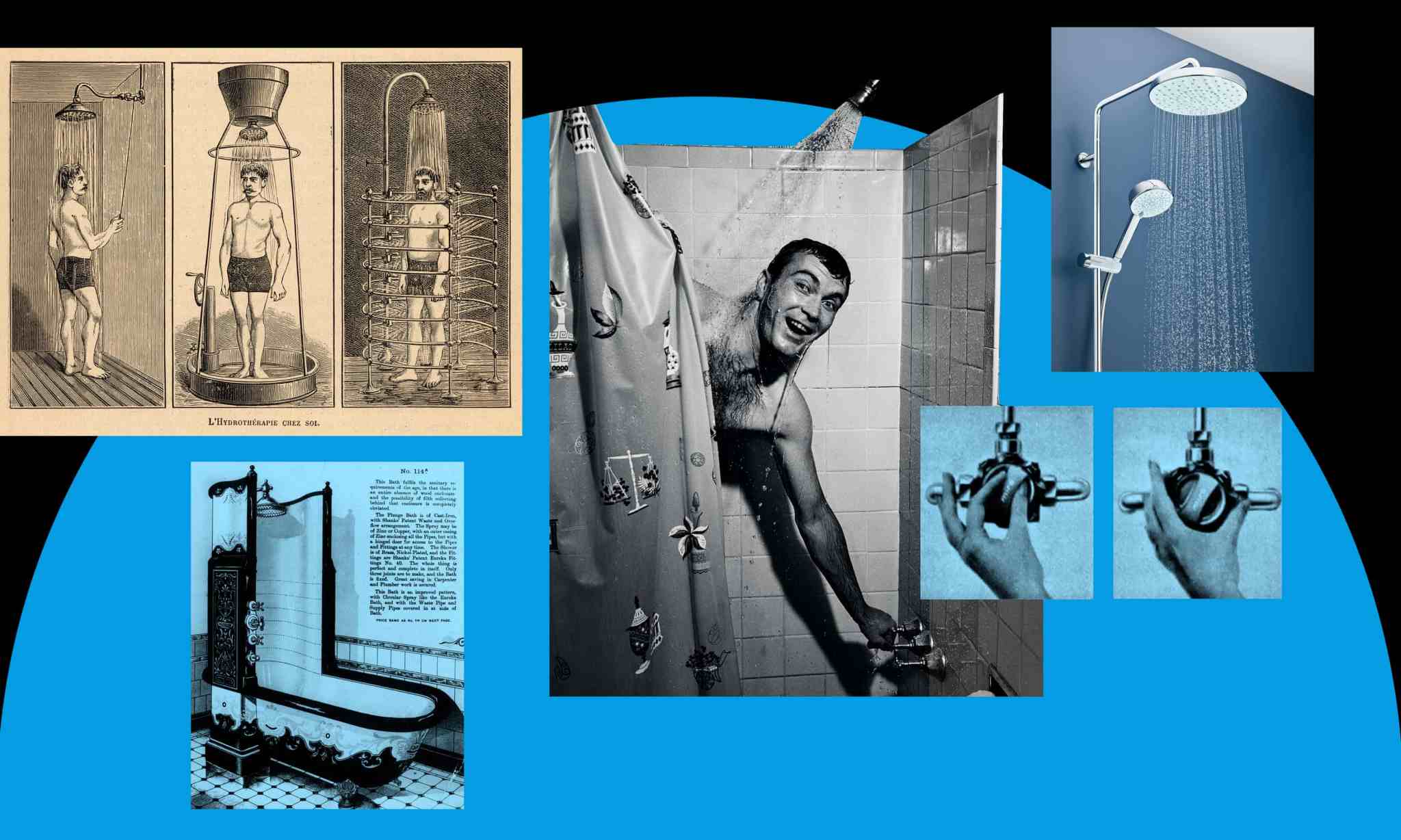 Showering through the ages – BATH – BAlnea & THermae